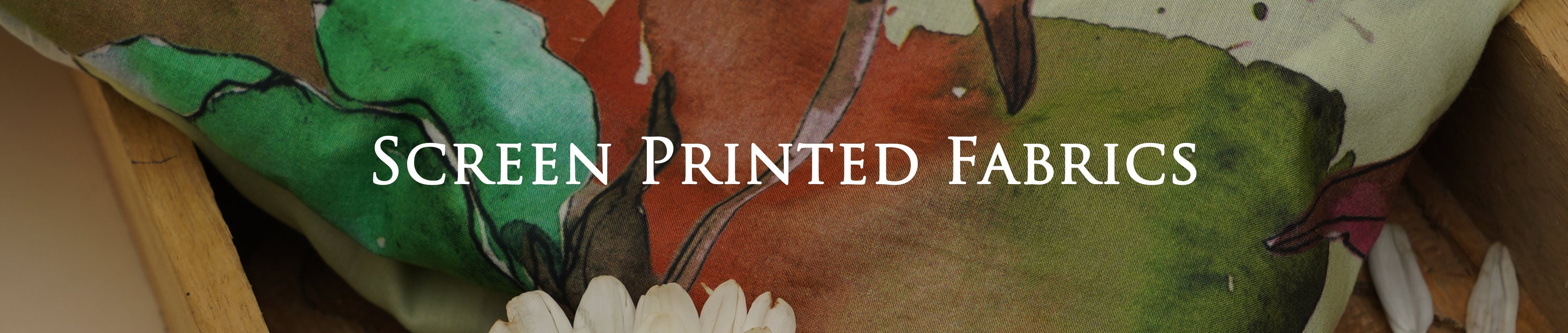 Screen Printed Cotton Fabric - Buy Pure Screen Printed Fabrics | FFAB