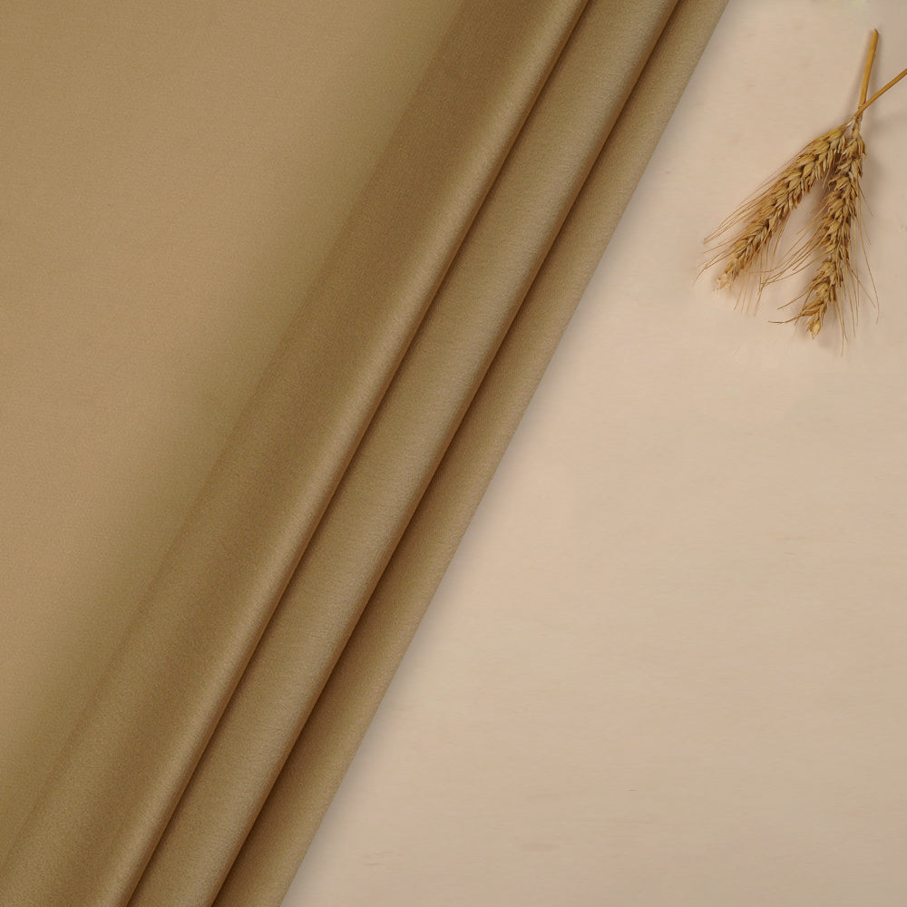 Buy Tan Color Cotton Satin Fabric 68373/1 | FFAB