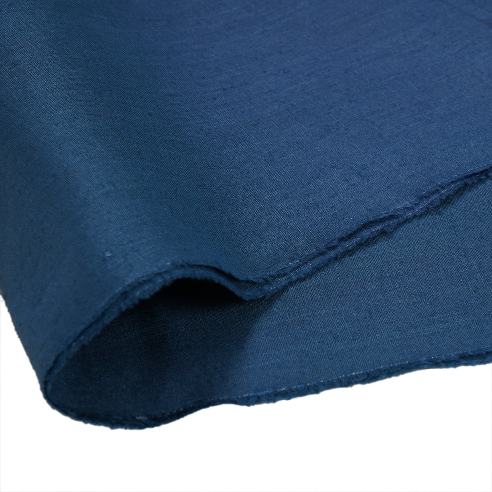 Buy Blue Color Piece Dyed Excel Linen Fabric 68433-D/10 | FFAB